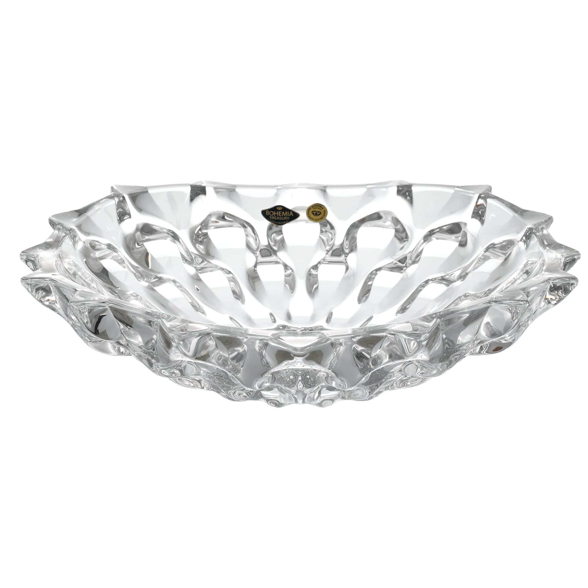 Bohemia Crystal - Round Crystal Plate - 35cm - 2700010798