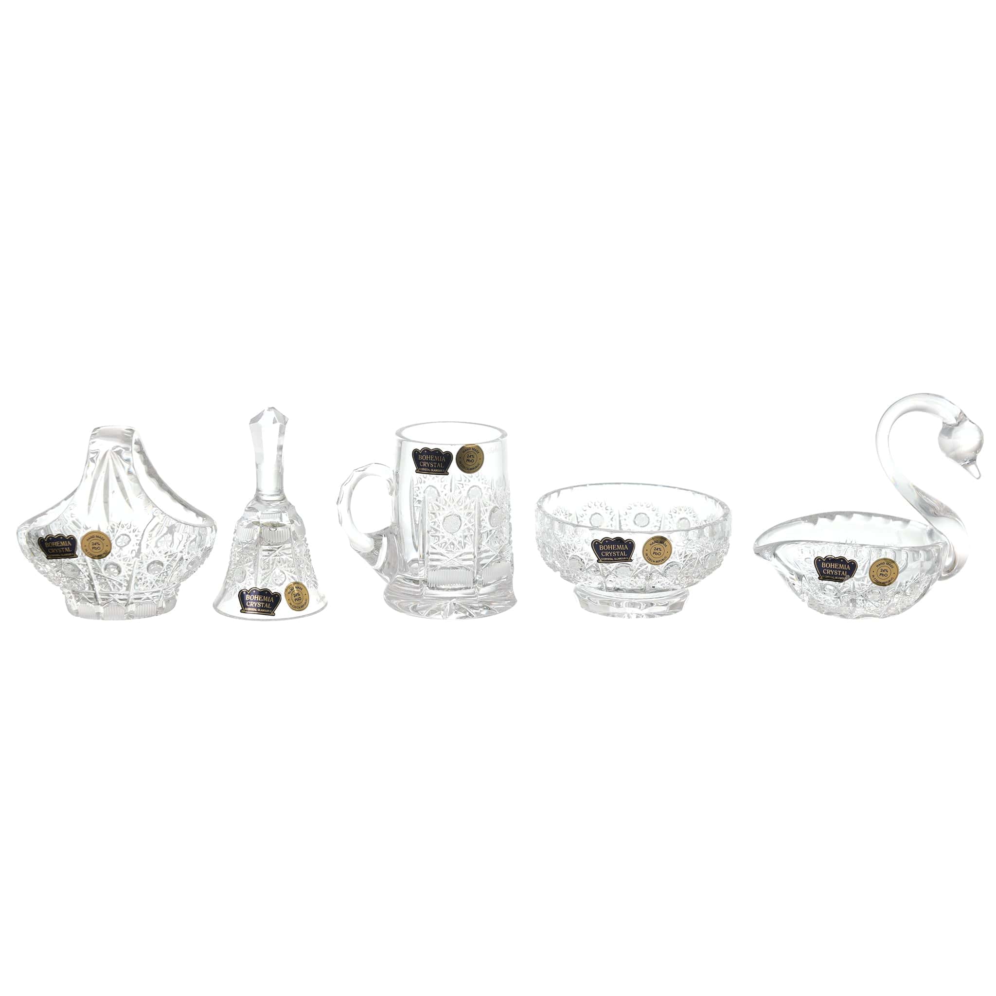 Bohemia Crystal - Mini Crystal Accessories 5 Pieces - 270004355