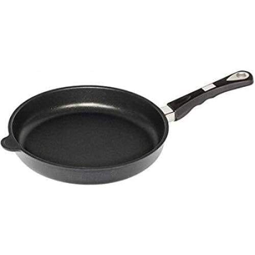 AMT - Frypan with Black Handle - Black - Cast Aluminum - 20cm