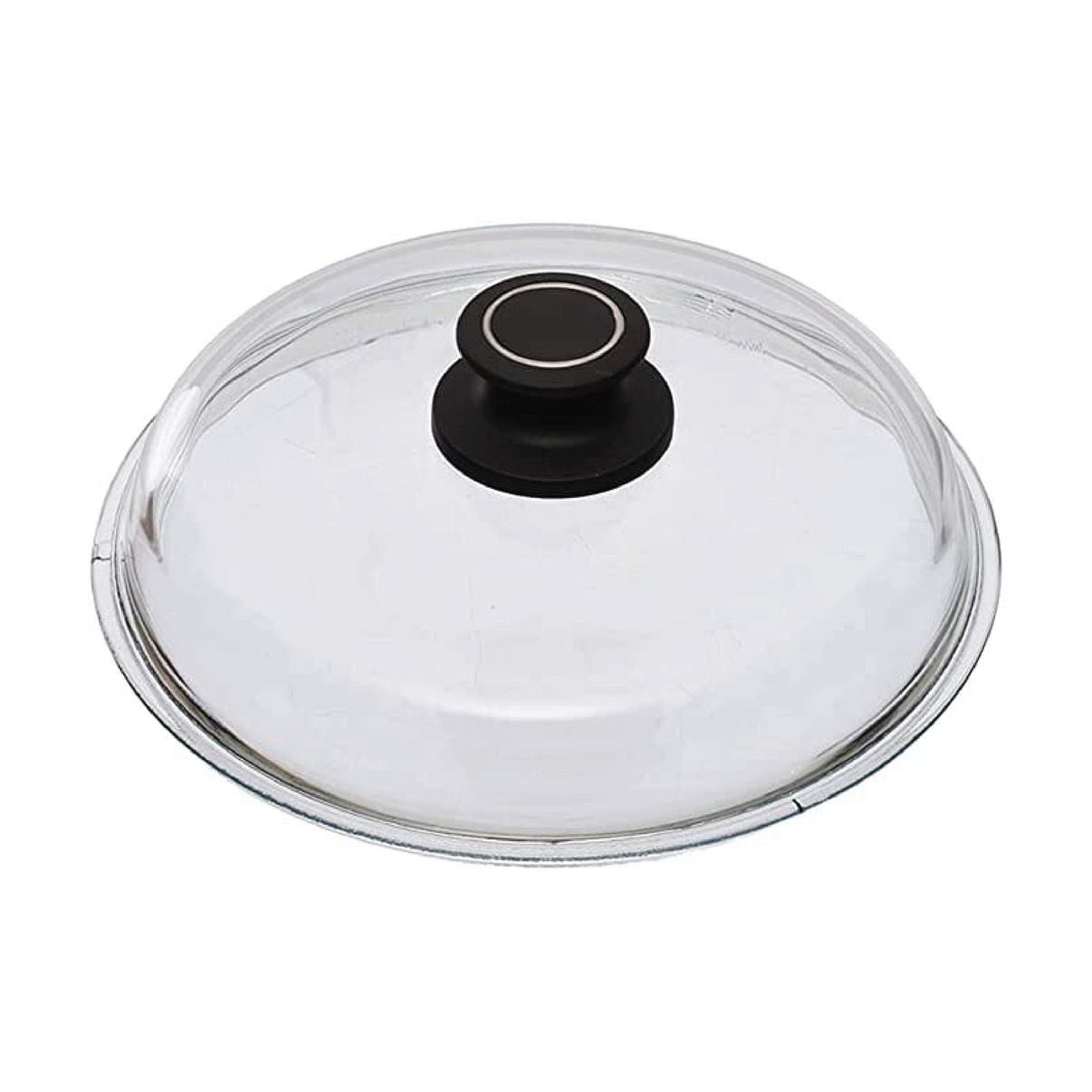 AMT - Black Pot with Glass Lid - Cast Aluminum - 24cm