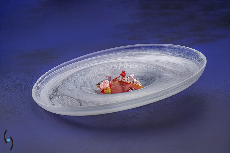 ArdaCam - Oval Pasta Plate - 30cm - Glass