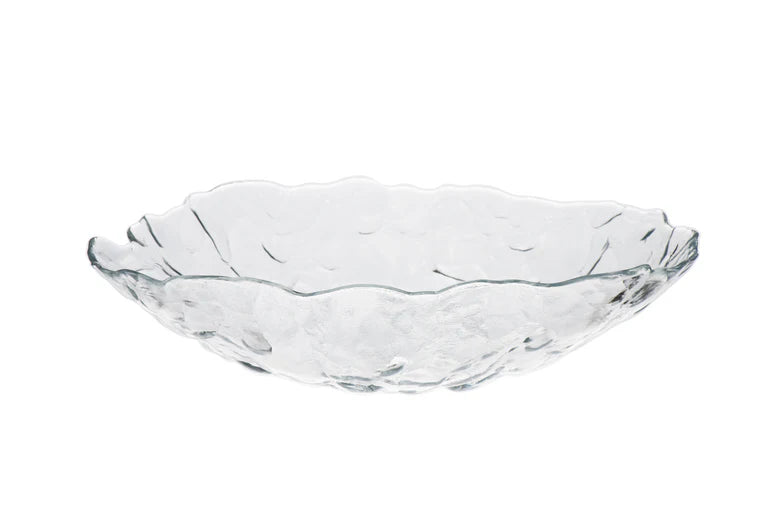 ArdaCam - Lava Oval Serving Bowl - Clear - 31x22.5cm - Glass