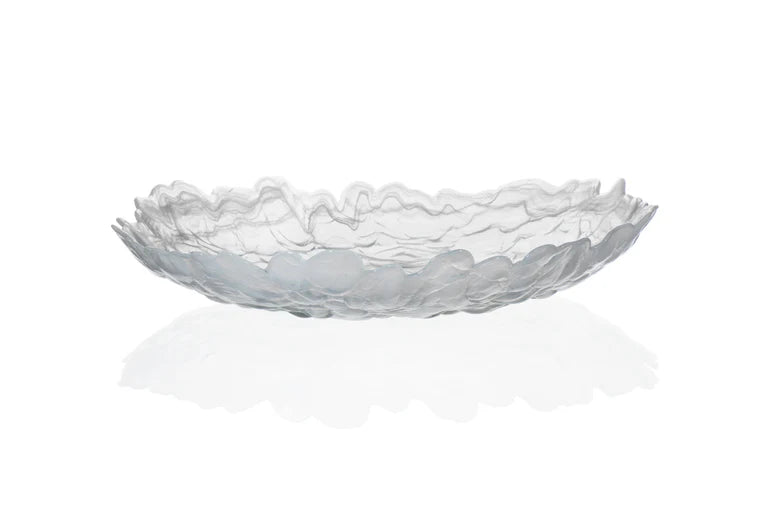 ArdaCam - Lava Round Serving Bowl - 40cm - Glass