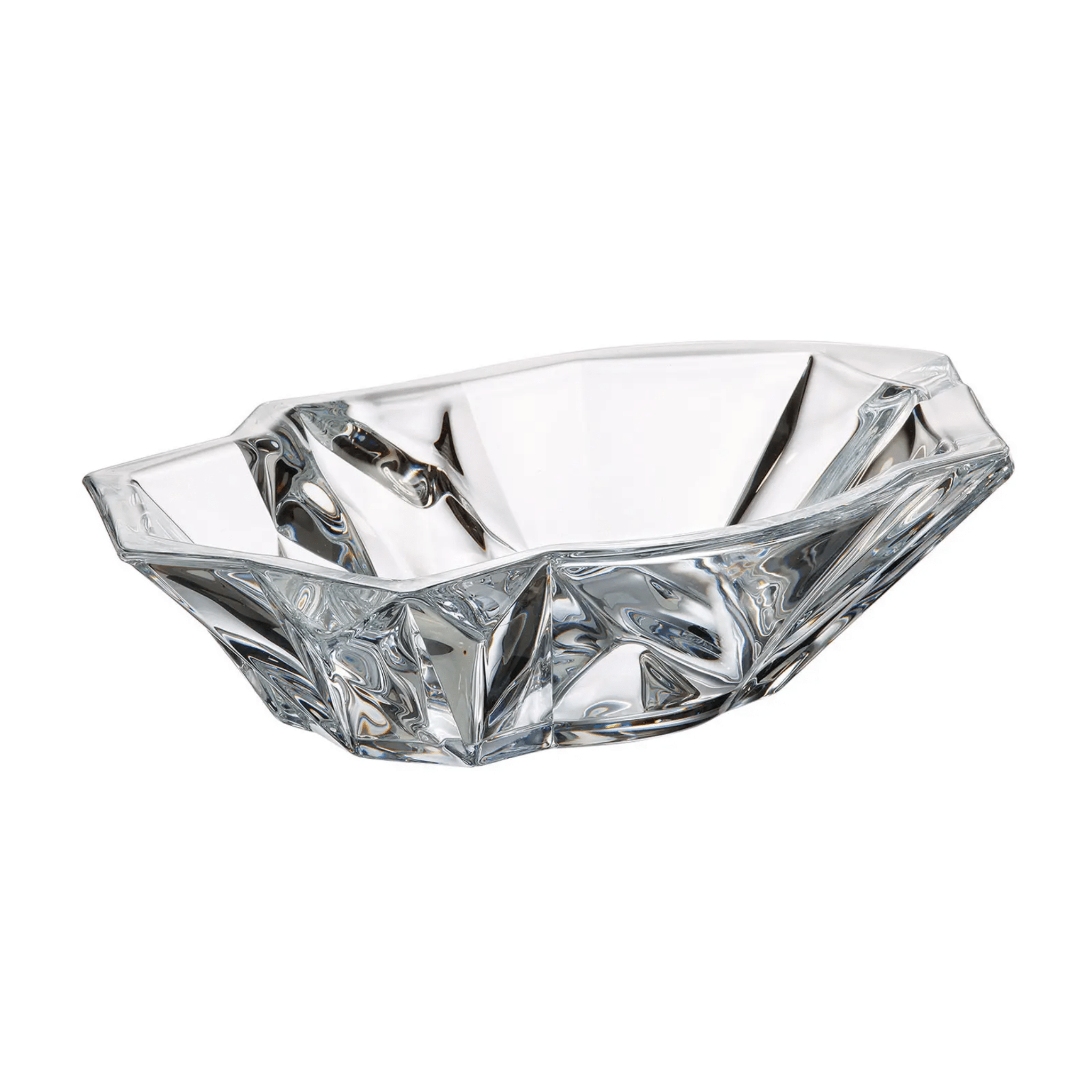 Bohemia Crystal - Enigma Crystal Plate - 33 cm - Clear