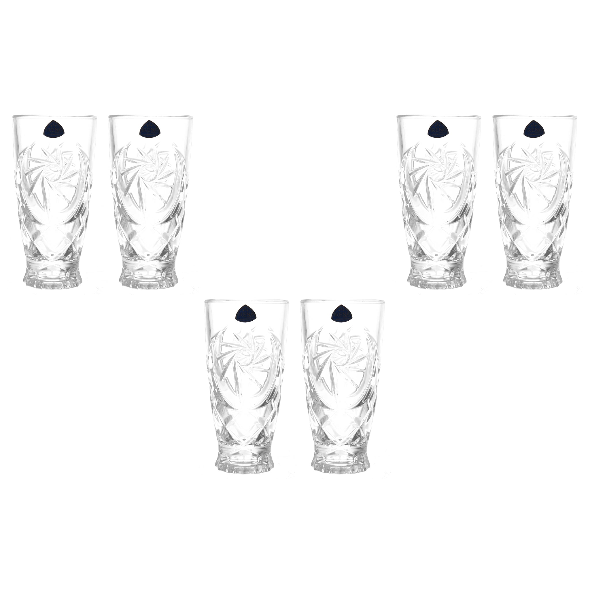 Irena - Glass Set 6 Pieces - 300ml