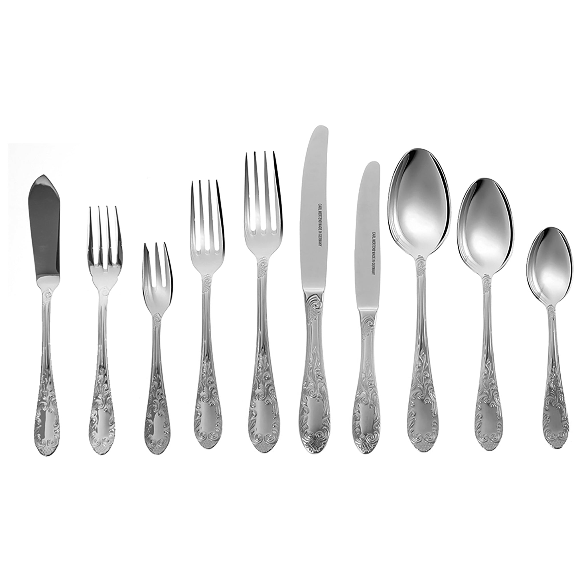 Carl Mertens - Cutlery Set - 130 Pieces - Silver Plated Metal - 620005